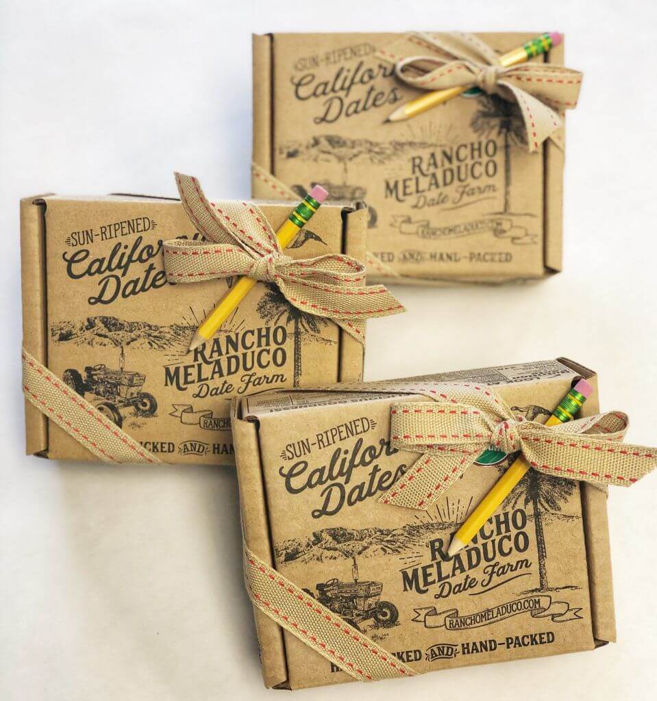 Mini 3 Box Bundle - 1 lb. Signature hand-packed Medjool Dates - Rancho ...