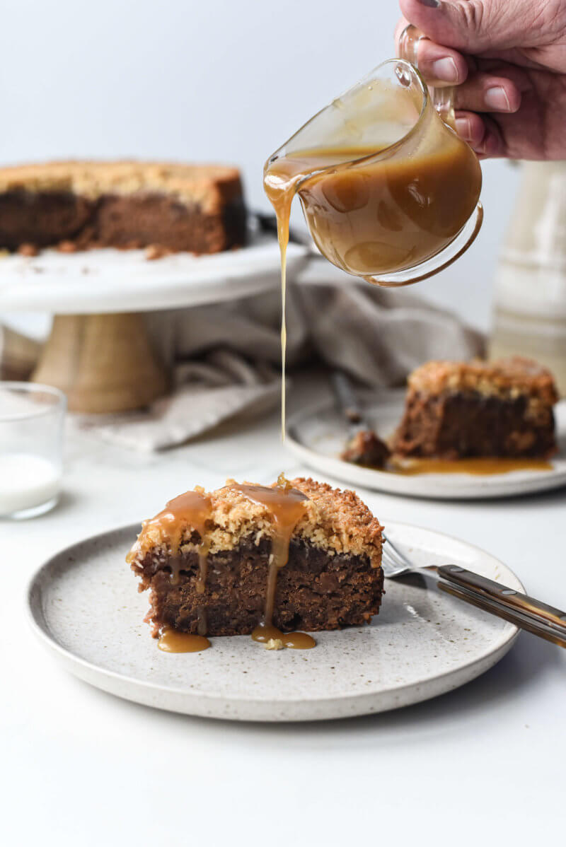 Lumberjack Cake with Salted Rum Toffee Sauce - Rancho Meladuco Date Farm