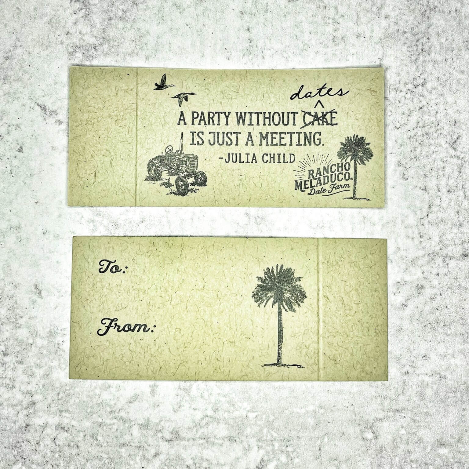 Gift Tags - Rancho Meladuco Date Farm