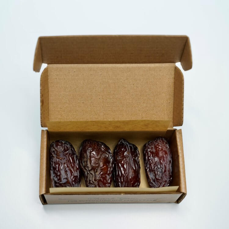 Mini Boxes Hand-Packed Premium Organic Dates - Rancho Meladuco Date Farm